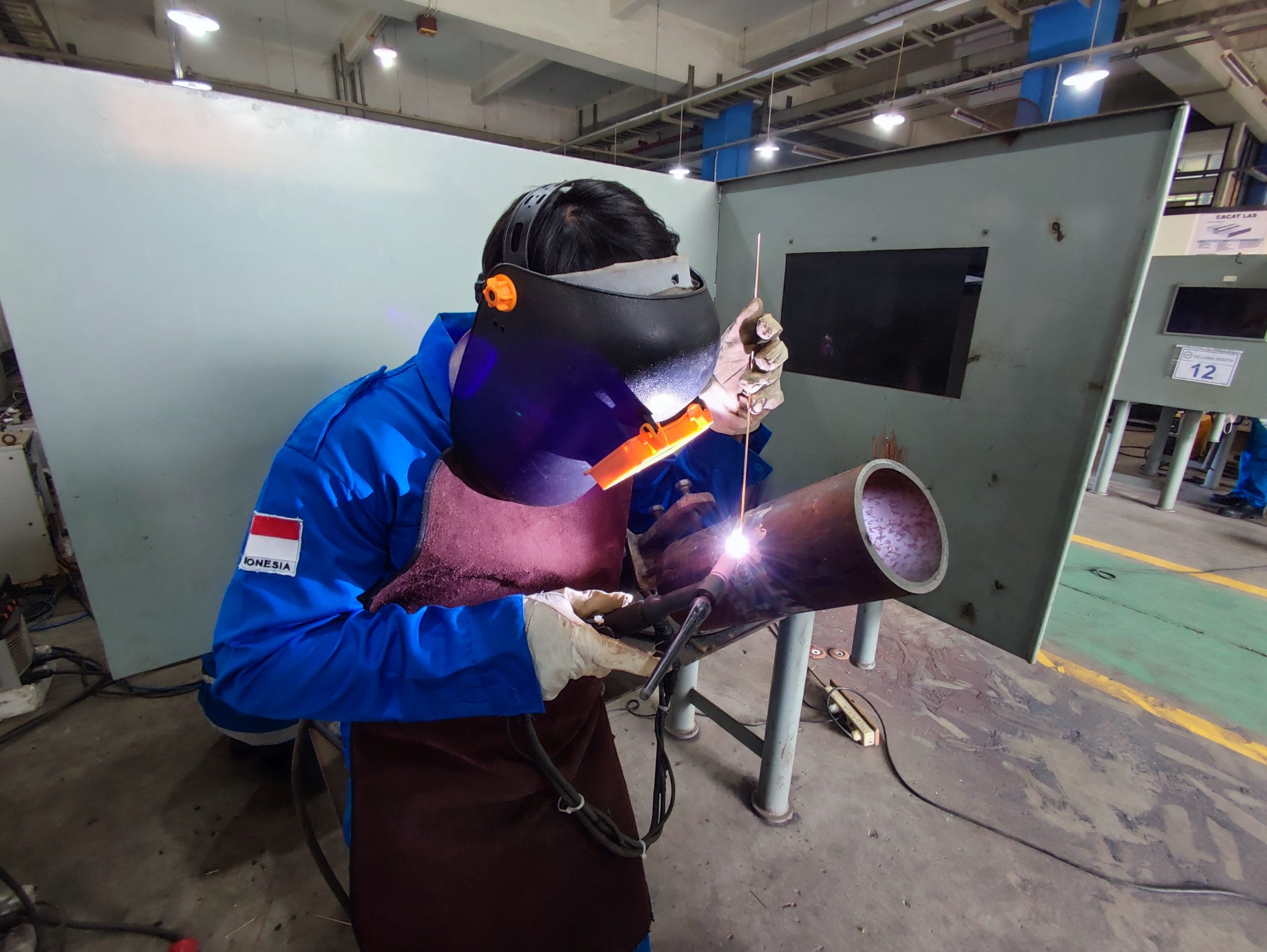 Praktek Pengelasan 6G - PUSDIKLAT PAL TEKNO - Tempat Pelatihan dan ...